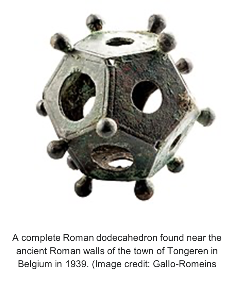 The Mystery of the Ancient Roman Dodecahedrons - The Quantum Record